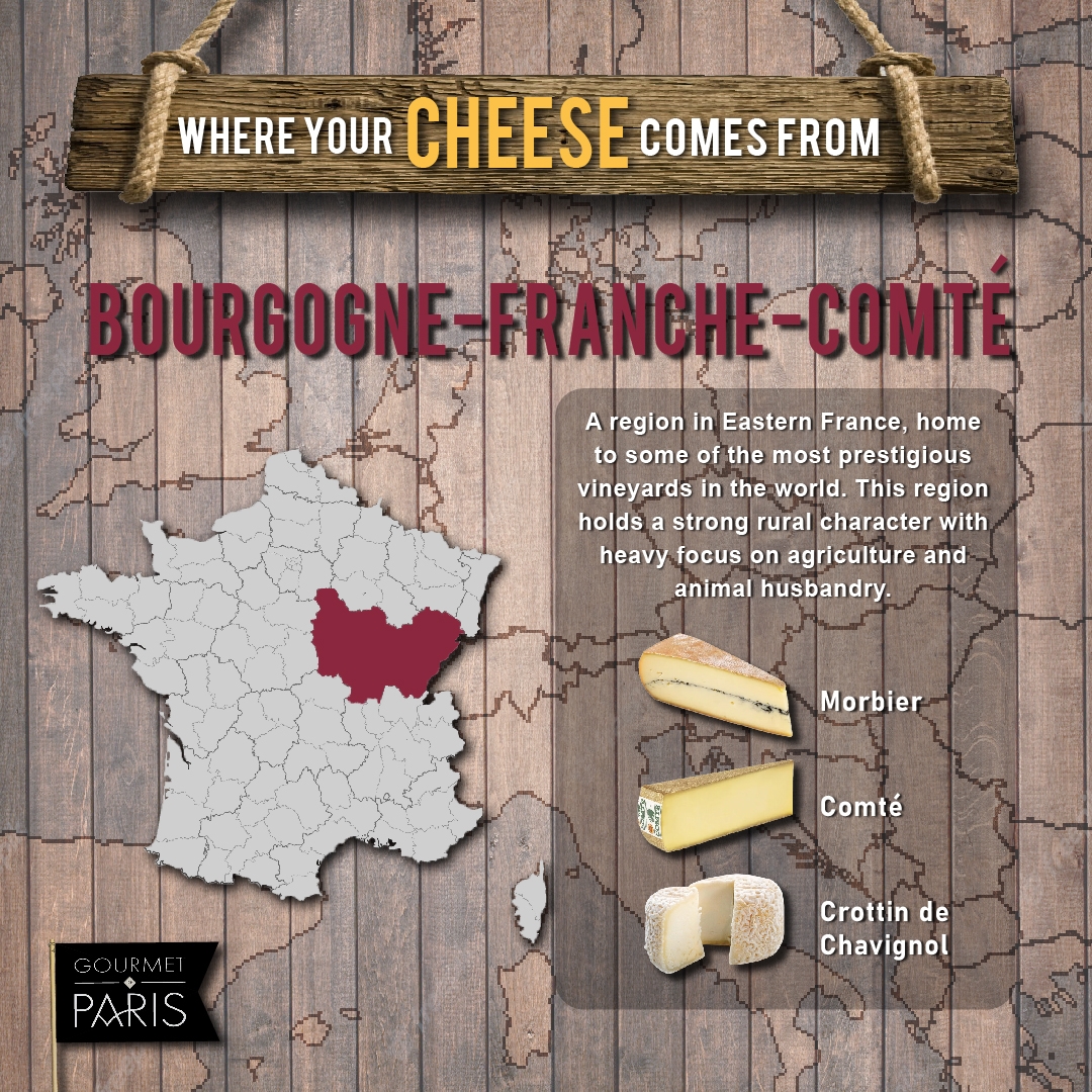 Prominent Cheese Regions of France - Repertoire Culinaire