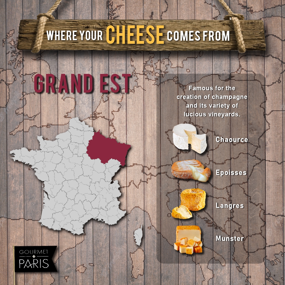 Prominent Cheese Regions of France - Repertoire Culinaire